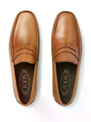 TOD'S City Gommino Leather Penny Loafers