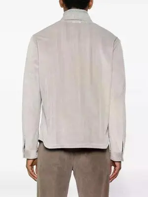LARDINI Pocket Corduroy Shirt Jacket