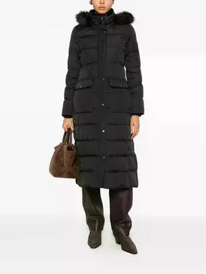 Ralph Lauren Fur-trimmed Quilted Coat