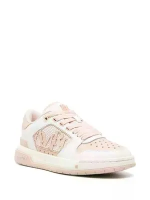 Amiri Classic Low Top Sneakers With Perforated Detail - Pink