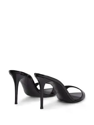 GIUSEPPE ZANOTTI Intriigo 90mm Patent Sandals