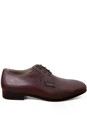 TOD'S Leather Derby Shoes - Brown