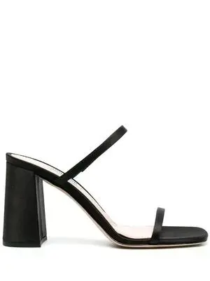 Miu Miu Open-toe Satin Sandals