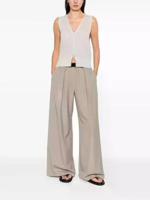 ST. AGNI Sleeveless Button Vest