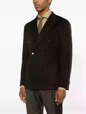 Tagliatore Double-breasted Jacket - Brown