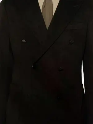 Tagliatore Double-breasted Jacket - Brown