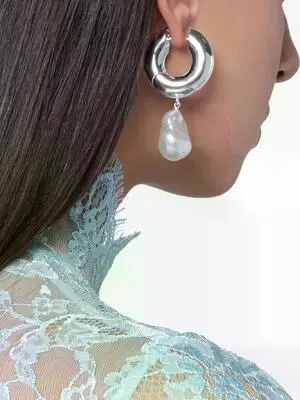 Éliou Perla Hoop Earrings
