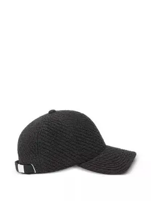 Manière De Voir Textured Twill Baseball Cap