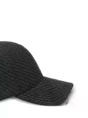 Manière De Voir Textured Twill Baseball Cap