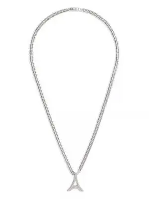 Manière De Voir Sterling Eiffel Pendant Necklace - Silver