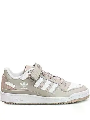 Adidas Forum Low Striped Trainers - Grey