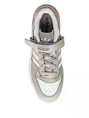 Adidas Forum Low Striped Trainers - Grey