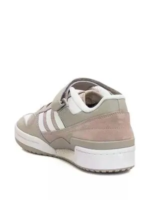 Adidas Forum Low Striped Trainers - Grey