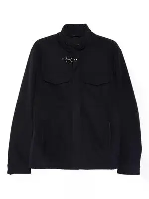FAY Travel Field Jacket With Flap-pockets - Blue