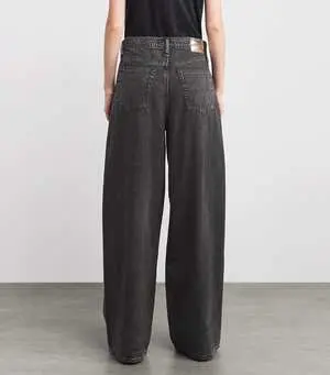 Rag & Bone Embellished Sofie Wide-leg Jeans