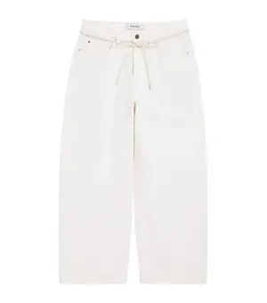 ABOUT:BLANK Wide-leg Felled Jeans