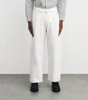 ABOUT:BLANK Wide-leg Felled Jeans