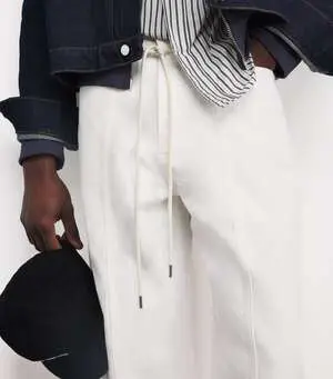 ABOUT:BLANK Wide-leg Felled Jeans