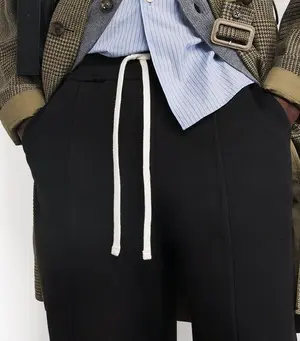 ABOUT:BLANK Cotton Logo Wide-leg Sweatpants