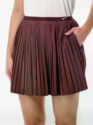 Nike Pleated Mini Skirt - Red