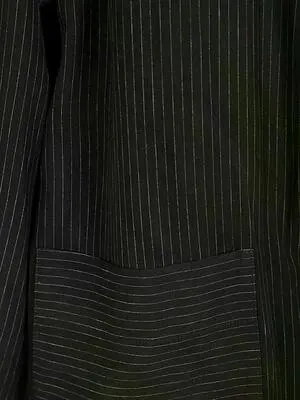MARIA CALDERARA Pinstriped Pocket Jacket