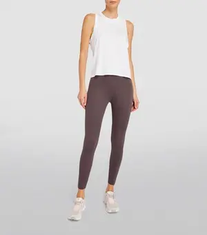Vuori Energy Tank Top Oversized, Moisture-wicking Performance - White