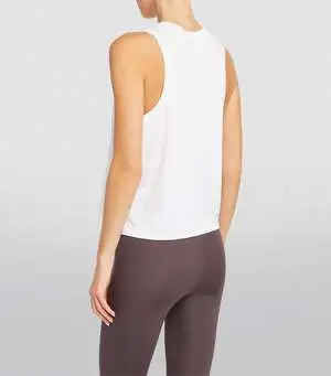 Vuori Energy Tank Top Oversized, Moisture-wicking Performance - White