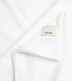 Vuori Energy Tank Top Oversized, Moisture-wicking Performance - White