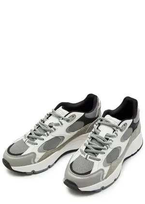 CLEENS Pulse Runner Panelled Mesh Sneakers