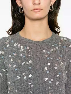 Bernadette Cable-knit Cardigan