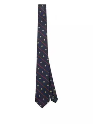 LES DEUX Striped Basketball Neck Tie