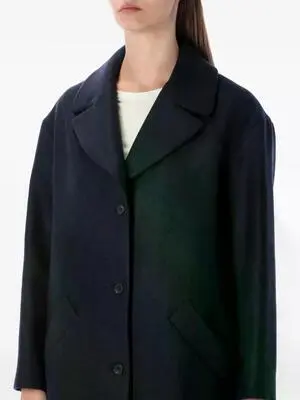 A.p.c. Ninon Buttoned Coat - Blue