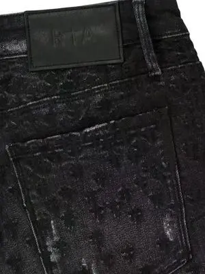 RtA Cross Embroidery Bryant Jeans