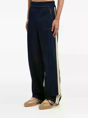 Palm Angels Logo Zip Classic Track Pants - Blue