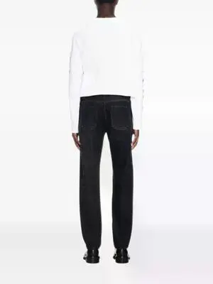 Off-White Logo Jeans - Black
