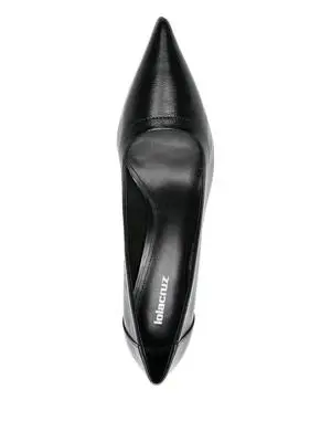 Lola Cruz Pointed Heeled Pumps
