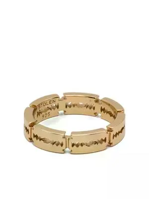 STOLEN GIRLFRIENDS CLUB Razor Eternity Ring - Gold