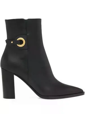 GIANVITO ROSSI Granada Buckle Boots - Black