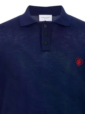 FAMILY FIRST Logo-embroidered Polo Shirt