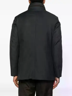 MOORER Fur Collar Pocket Jacket