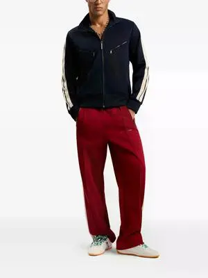 Palm Angels Zip-up Side-stripe Track Pants - Red