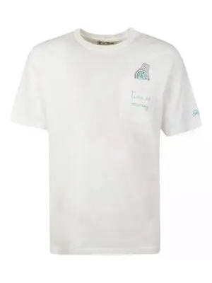 MC2 SAINT BARTH Pocket-graphic T-shirt