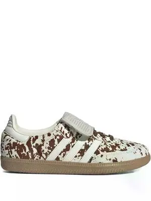 Adidas Samba Three-stripe Sneakers - Brown
