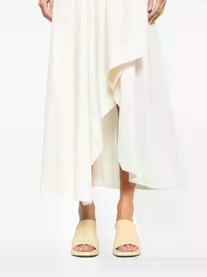 ST. AGNI Asymmetric Maxi Dress - Neutrals