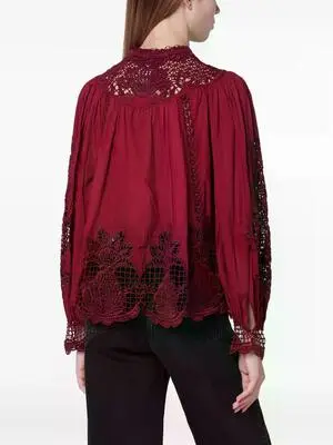 Farm Rio Embroidered Blouse