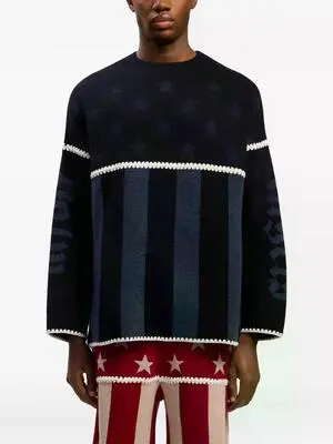 Palm Angels Stars And Stripes Sweater