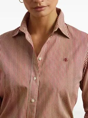 Ralph Lauren Logo-detail Stripe-pattern Shirt