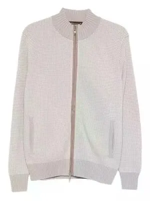 Doriani Cashmere Ribbed Cardigans For Men