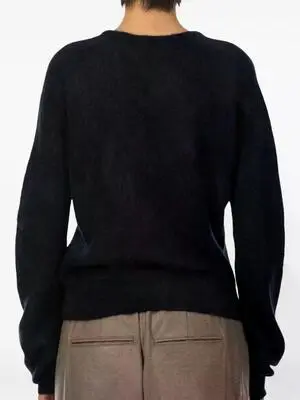 Auralee Brushed-finish Sweater - Blue