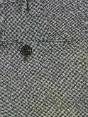 Incotex Check-pattern Trousers - Grey